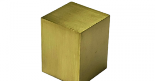 Metal Block Finial